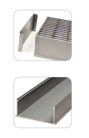 Heel Guard Drains - 304 Stainless Steel - Australian Architectural Hardware Heel Guard Drains - 304 Stainless Steel - Australian Architectural Hardware