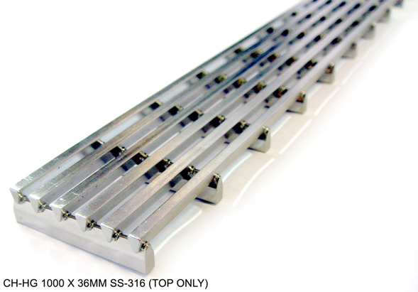 316 Stainless Steel Heel Guard Drains - Australian Architectural Hardware 316 Stainless Steel Heel Guard Drains - Australian Architectural Hardware